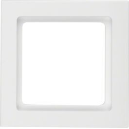 Hager Berker Q.3 - Afdekraam 10116099 Alpinwit | Elektrototaalmarkt.nl