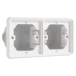 Niko New Hydro - Inbouwdoos 701-75000 Alpinwit | Elektrototaalmarkt.nl