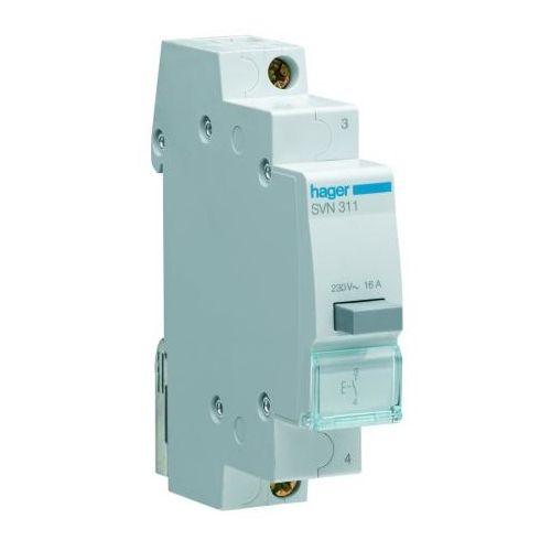 Hager SVN - Pulsdrukker SVN311 | Elektrototaalmarkt.nl