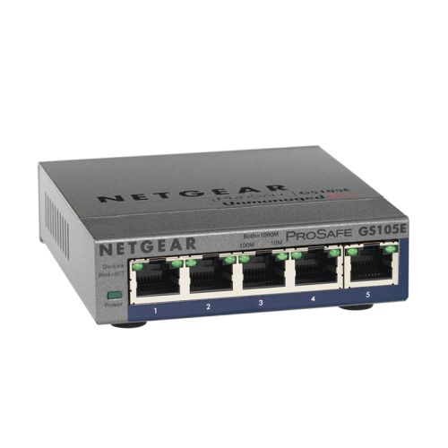 NETGEAR GS - Netwerkswitch GS105E-200PES | Elektrototaalmarkt.nl