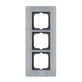 ABB Busch-Jaeger Carat - Afdekraam 1723-860 Edelstaal ...