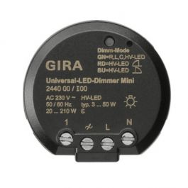 Gira Systeem 3000 - Dimmer 244000 Drukknop | Elektrototaalmarkt.nl