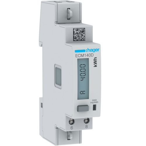 Hager EC - KWH-meter ECM140D | Elektrototaalmarkt.nl
