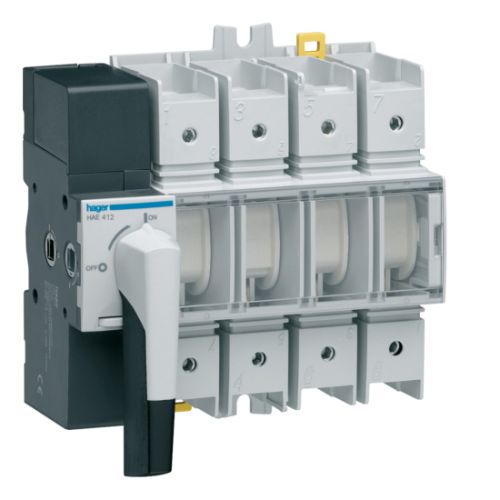 Hager HAE - Hoofdschakelaar HAE412 | Elektrototaalmarkt.nl
