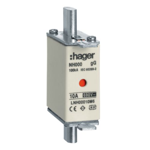 Hager Weber.fuses - Mespatroon LNH00080M6 | Elektrototaalmarkt.nl