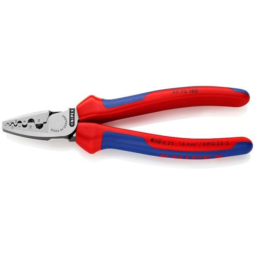 Knipex 97 - Krimptang 97 72 180 | Elektrototaalmarkt.nl