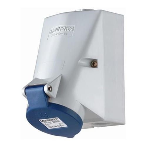 Mennekes CEEform - CEE wandcontactdoos 1421 | Elektrototaalmarkt.nl