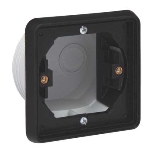 Niko New Hydro - Inbouwdoos 761-73000 Zwart | Elektrototaalmarkt.nl